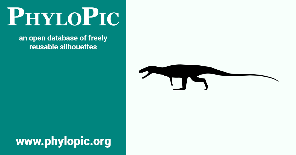 Poposaurus gracilis by Scott Hartman (CC BY 3.0) - PhyloPic