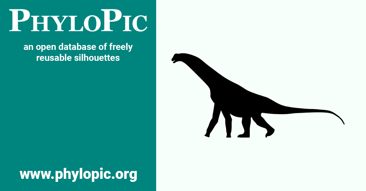 Isisaurus colberti by Scott Hartman (CC BY 4.0) - PhyloPic