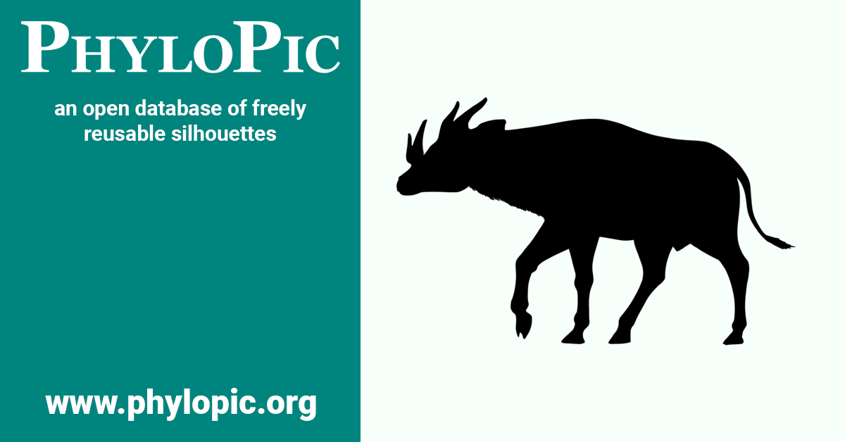 Giraffokeryx punjabiensis by Julio Garza (CC BY 3.0) - PhyloPic